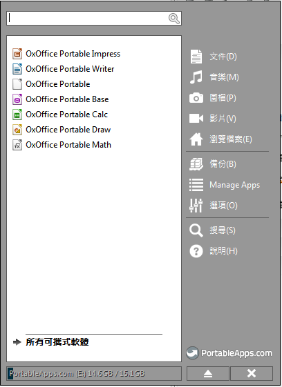 OxOffice R5C3 Portable 釋出 - 晟鑫科技部落格